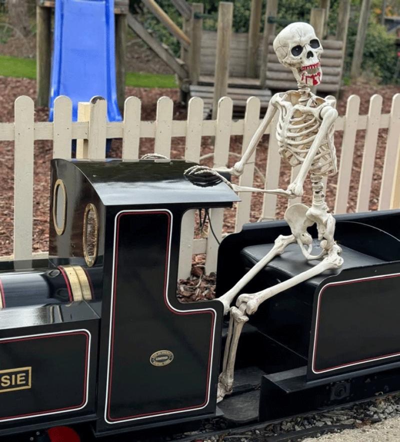 Half Term Halloween spooky train rides